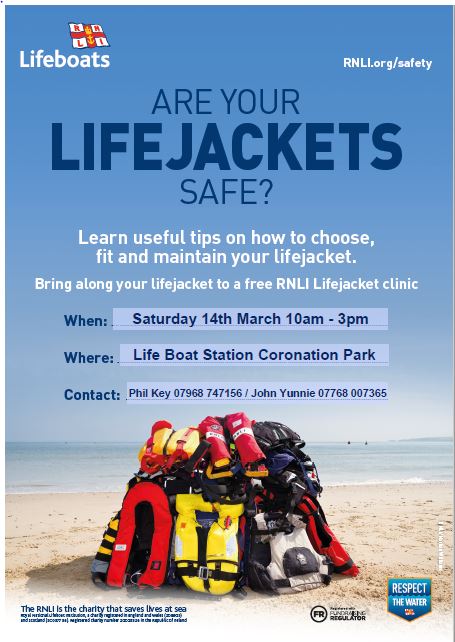 Free Lifejacket Checks - Dart Harbour